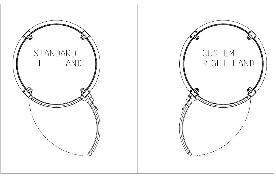 Home Elevators – Door Swing Options – Configurations - Home Elevators ...